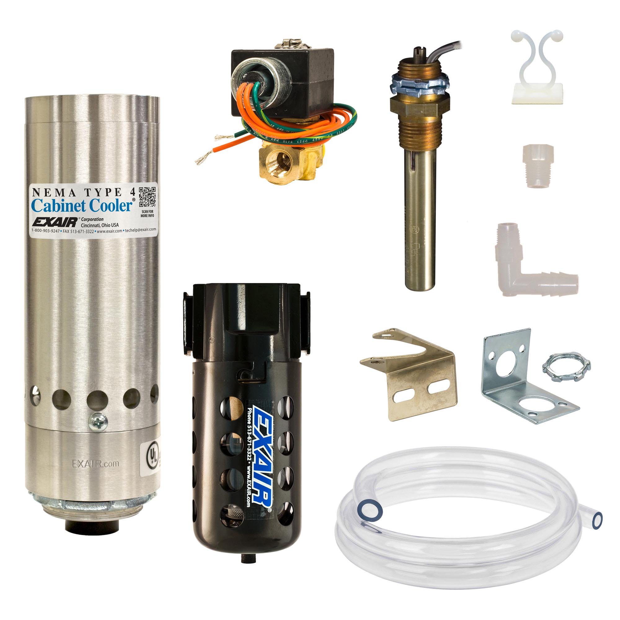 EXAIR NEMA 4 HT Cabinet Cooler® Systems w Therm